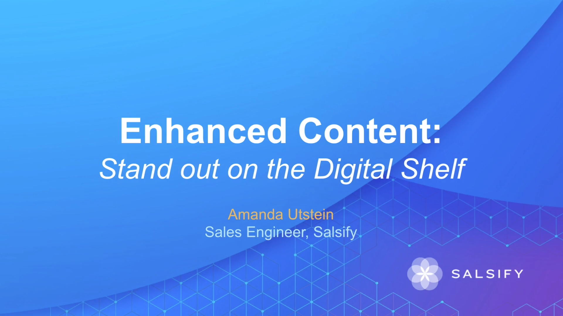 Salsify for Enhanced Content