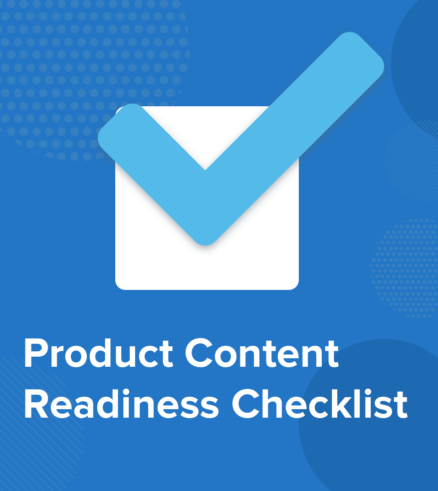 Product Content Readiness Checklist